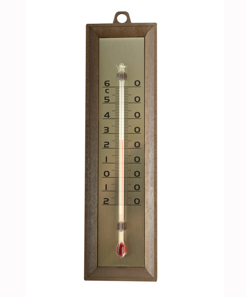 Thermomètre Plaquette Aluminium 16cm STIL DOD
