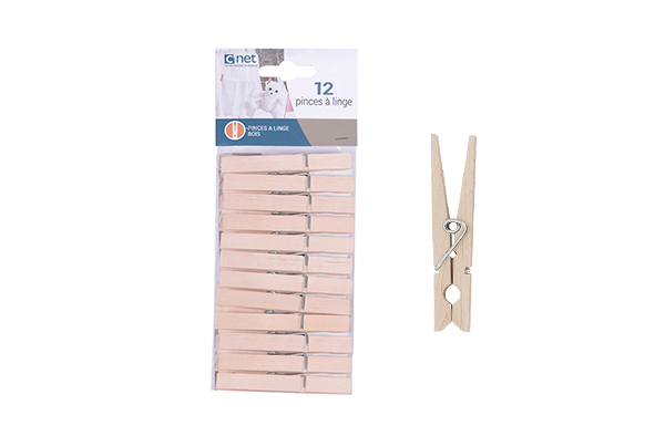 Pinces Linge En Bois Lot De C Net Dod