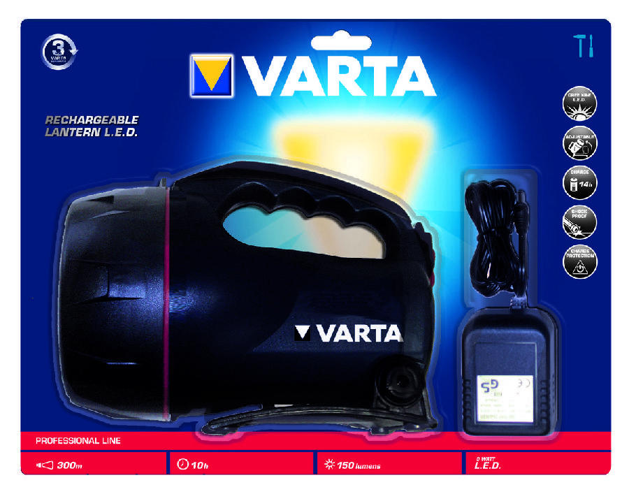 Torche Lantern à LED rechargeable VARTA | DOD