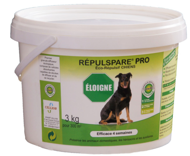 Répulsif à chien pro 3kg REPULSPARE | DOD