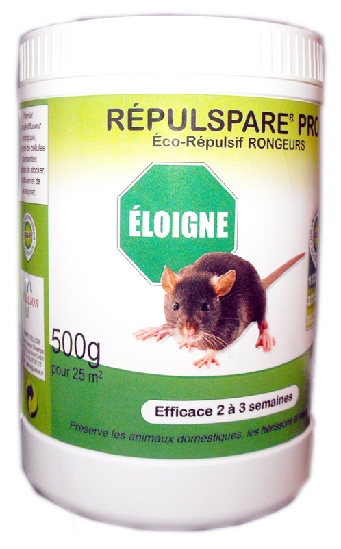 Eco répulsif à rongeur pro 500g REPULSPARE | DOD