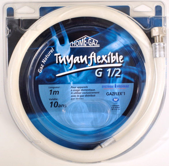 Tuyau flexible GN 10 ans HOME GAZ | DOD