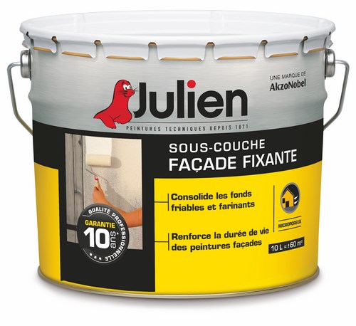 Sous-couche façade fixante blanc 15L JULIEN | DOD