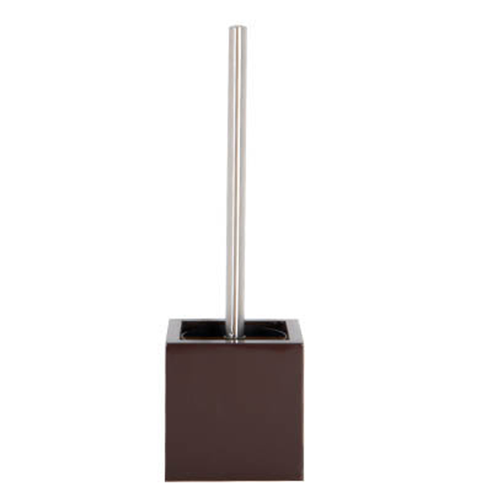 Porte-Brosse WC MDF Chocolat et Inox M S V | DOD