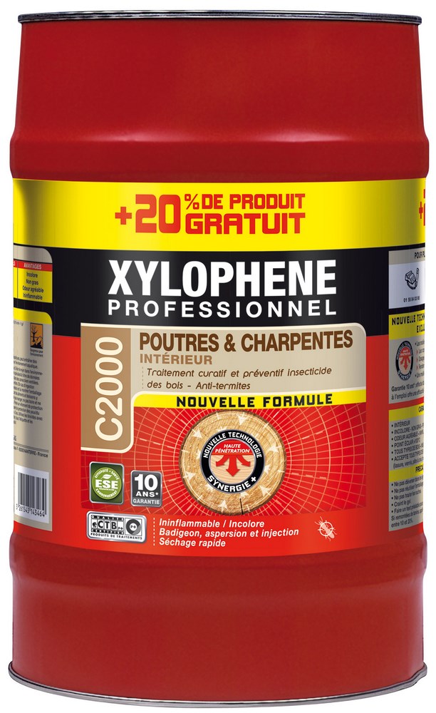 Xylophène Synergie+ C2000 25L+5L gratuit XYLOCHIMIE BAT | DOD