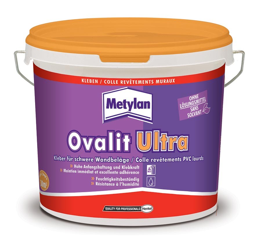 Colle Revêtements Muraux Ovalit Ultra 5kg METYLAN | DOD