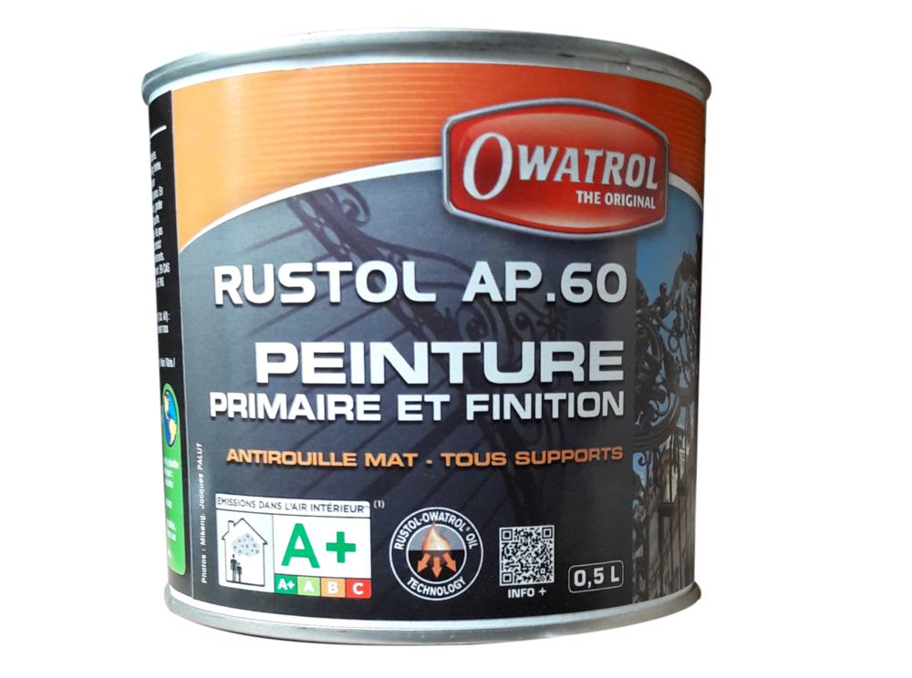 Rustol Primer AP60 blanc 0.5L OWATROL | DOD