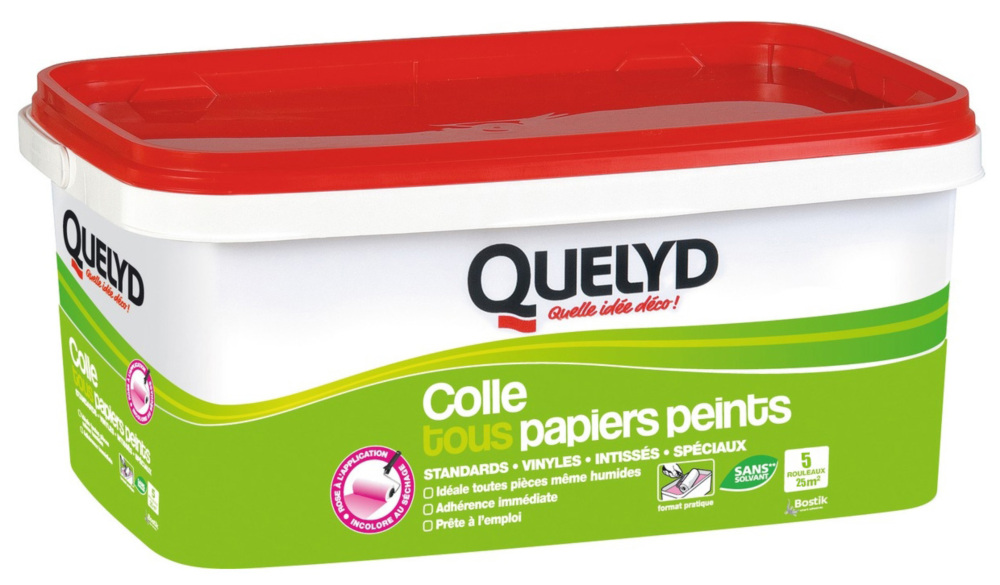 Colle Tous Papiers Peints Avec Indicateur Coloré 5kg QUELYD | DOD