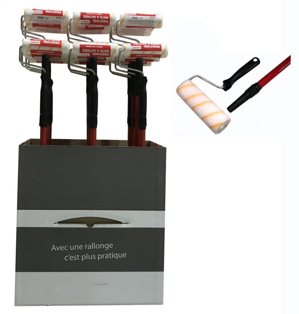 Rallonge Télescopique et Rouleaux Box de 21 Ensembles SAVY | DOD