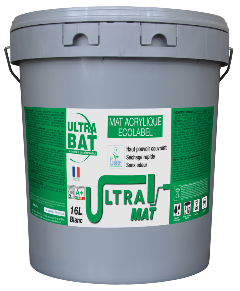 UltraMat Acrylique EcoLabel 16L ULTRABAT | DOD