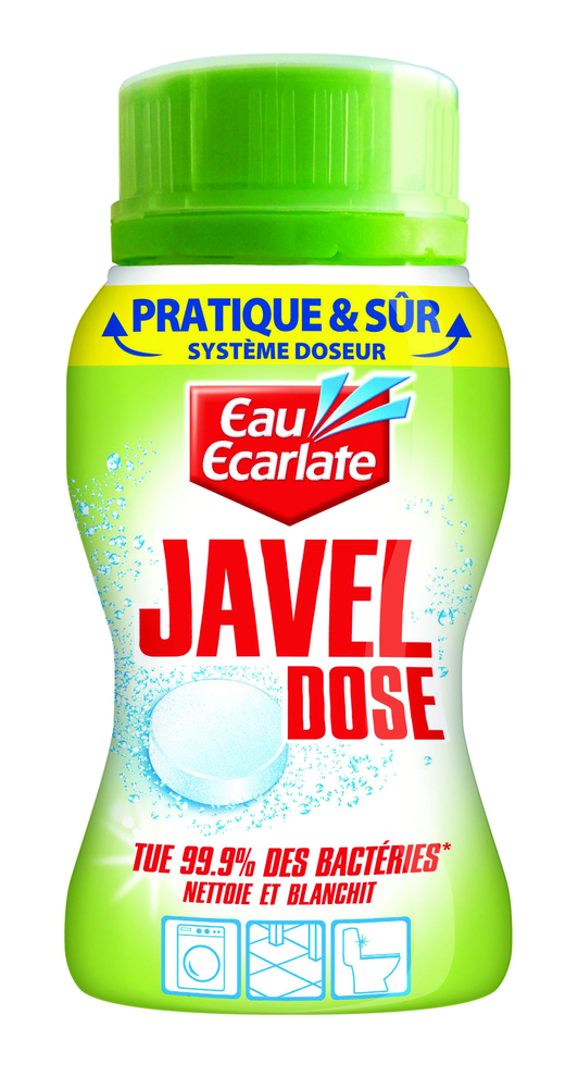 Javel Dose x40 Pastilles EAU ECARLATE | DOD