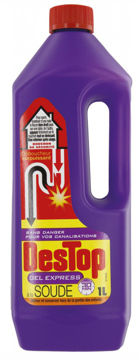 Déboucheur Gel Express Soude 1L DESTOP | DOD