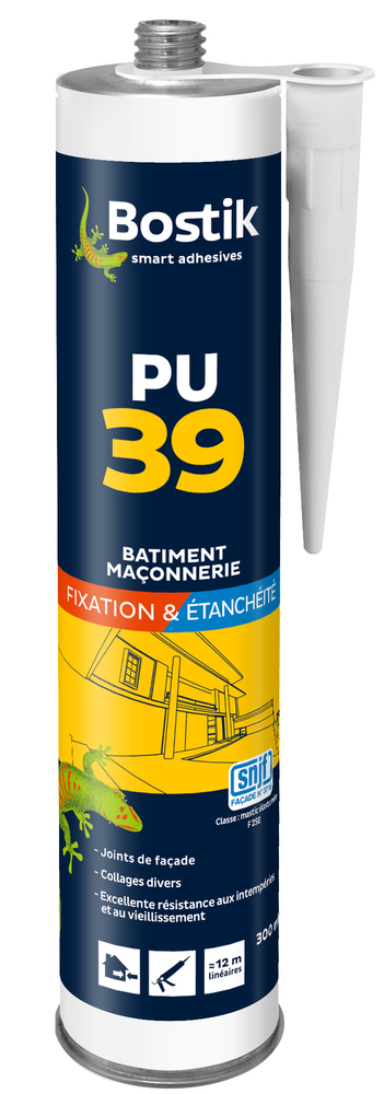 Mastic PU 39 : bâtiment, maçonnerie 300ml BOSTIK | DOD