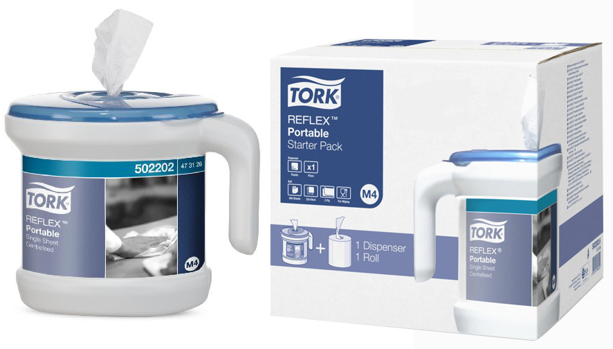 Distributeur Tork Reflex Portable + 1 Bobine TORK | DOD
