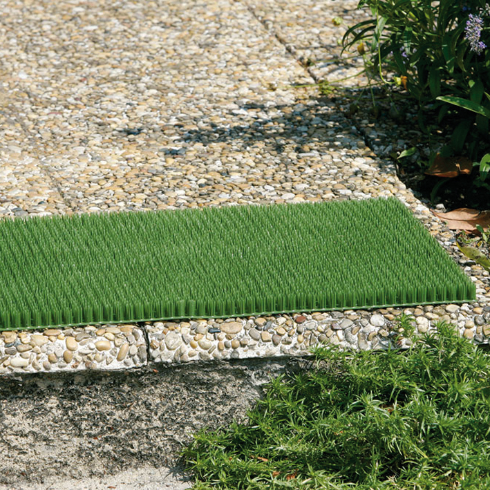 Tapis Gratte Pied Polygrass Vert 40 x 60 cm VICA | DOD