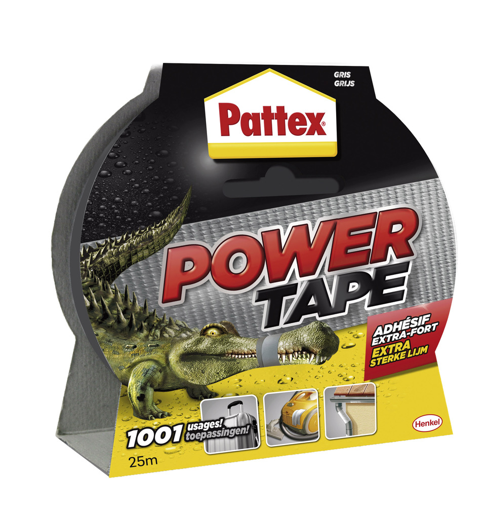 Adhésif Power Tape Gris 1001 Usages 5 cm x 25 m PATTEX | DOD