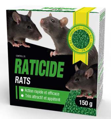 Raticide Céréales Blé Vert Boite 150g PROTECTA | DOD