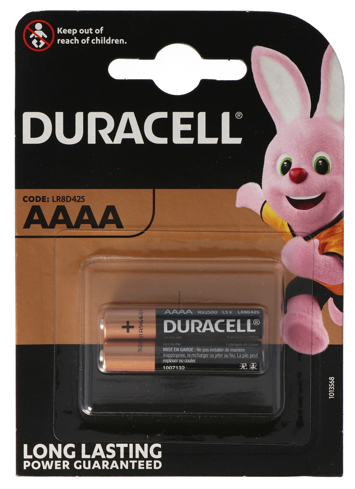 Pile Spéciale LR61 AAAAA 1.5V Blister de 2 DURACELL | DOD