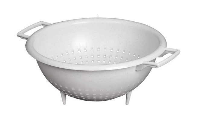 Passoire 3 Pieds Gris Moucheté Ø24cm ALUMINIUM ET PLASTIQUES | DOD