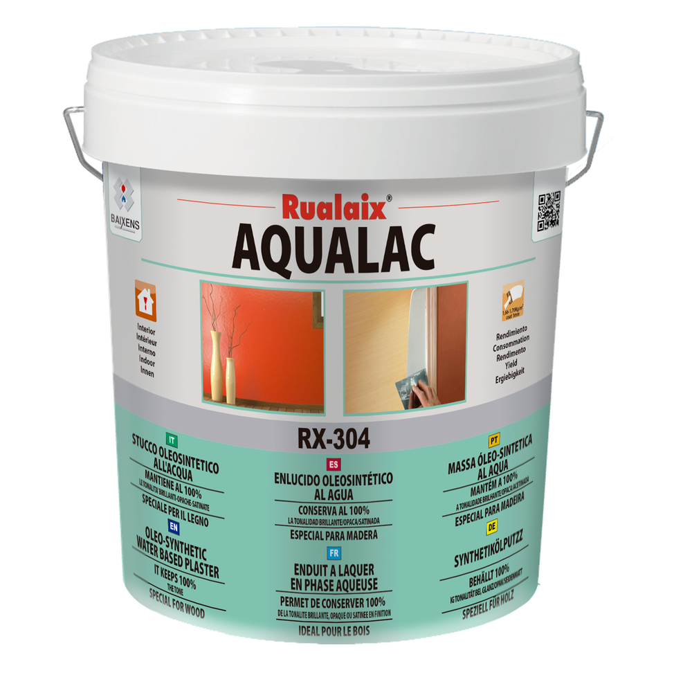 RX-304 Aqualac - Enduit à Laquer Extra fin en Phase Aqueuse 5 kg ...
