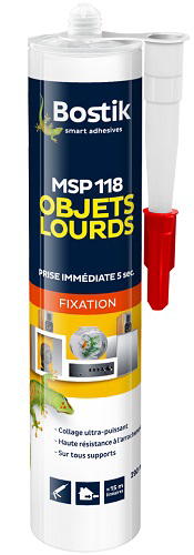 Fixation Pro MSP 118 - Objets Lourds 290ml BOSTIK | DOD