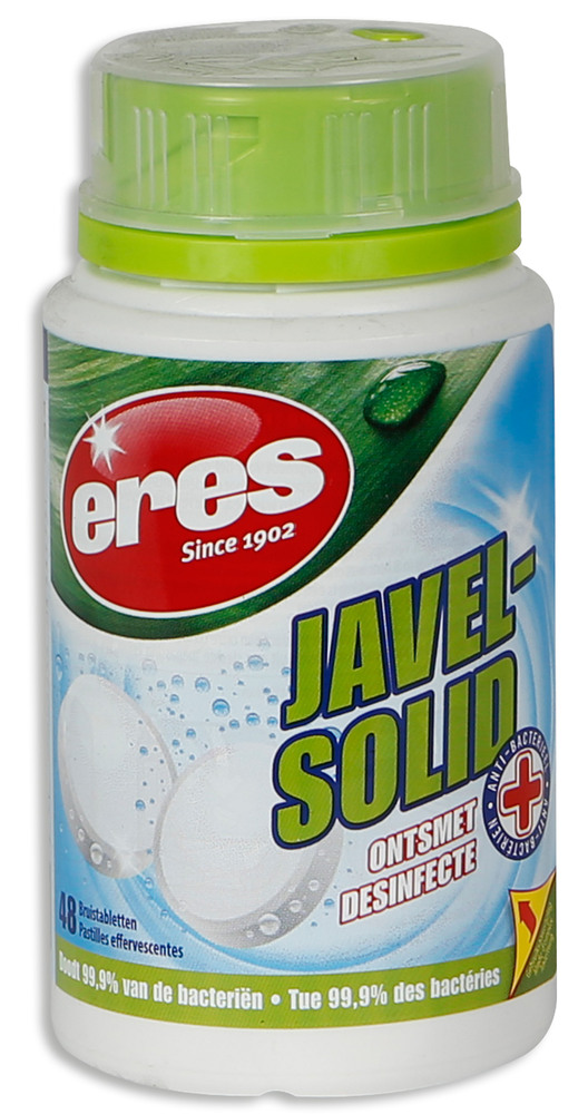 Tablettes Effervescentes Javel Solid x48 ERES | DOD