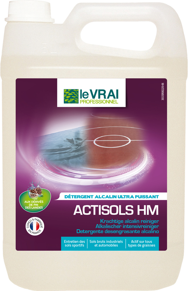 Actisols HM Nettoyant Sols Sportifs 5L LE VRAI | DOD