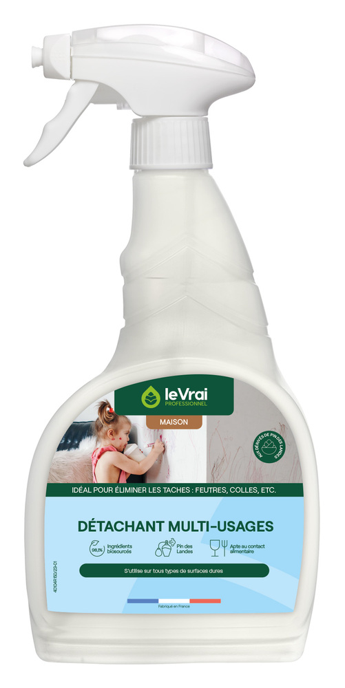 Détachant Maison Multi-Usages Pulvérisateur 750ml LE VRAI | DOD