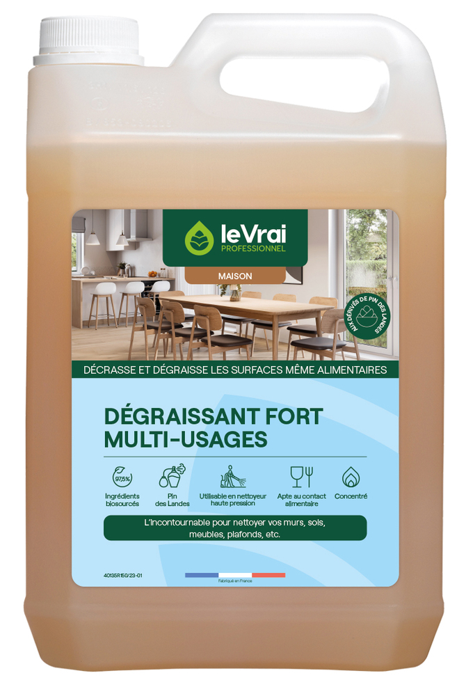 Nettoyant Dégraissant Fort Multi-Usages 5L LE VRAI | DOD
