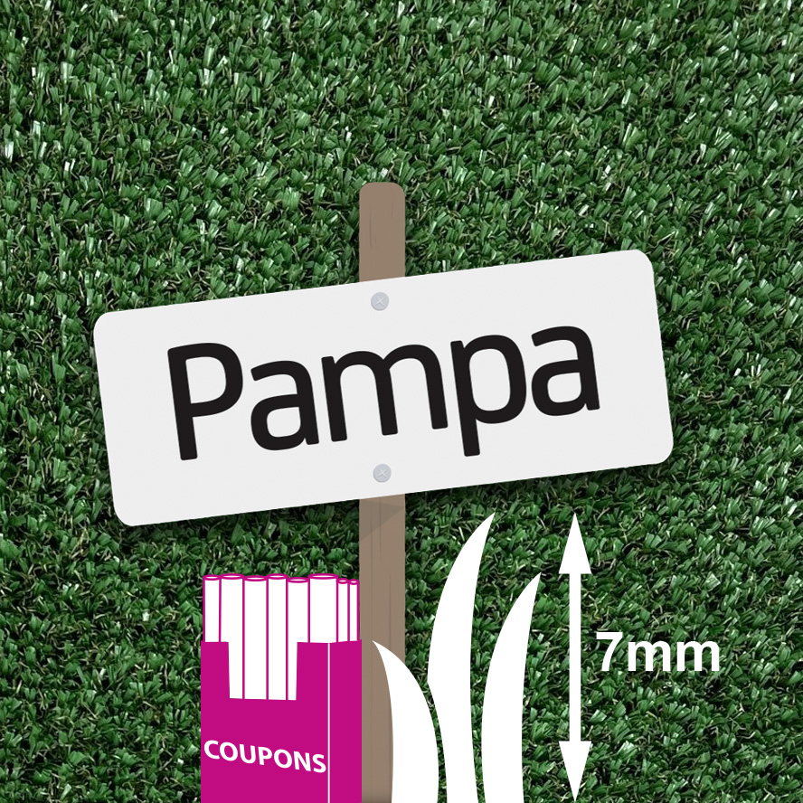 Gazon Synthétique 7mm Pampa Coupon 1X3ML SMARTGREEN | DOD