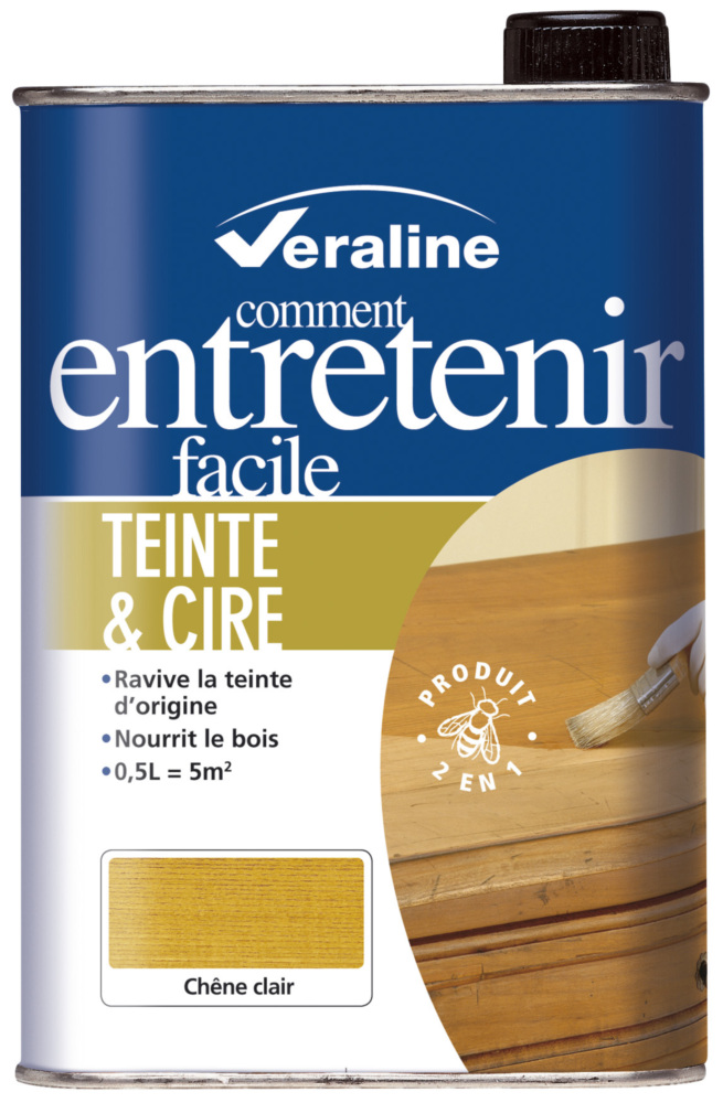 Teinte et cire antique 0.5L VERALINE | DOD