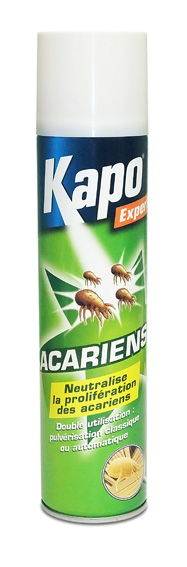 Anti acariens : aérosol 400ml KAPO | DOD